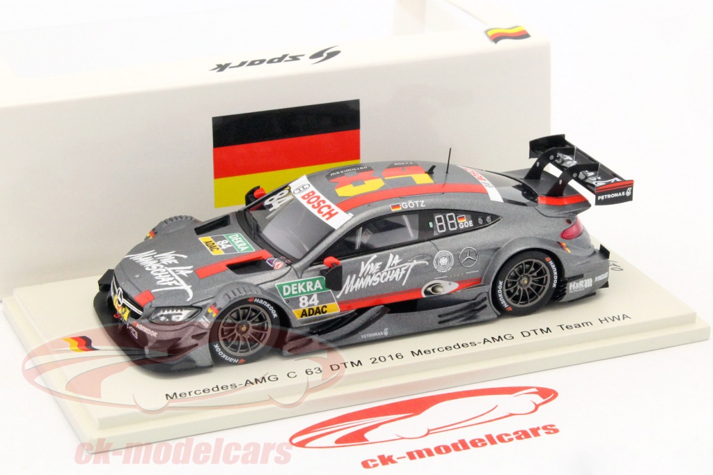 Spark 1:43 Mercedes-Benz AMG C63 DTM #84 DTM 2016 Maximilian Götz SG284 ...