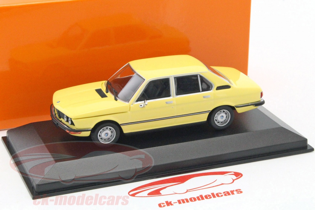 Minichamps 1:43 BMW 520 year 1974 yellow 940023001 model car 940023001 ...