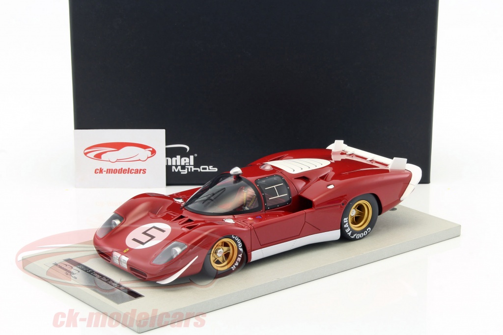Tecnomodel 1:18 Ferrari 512S #5 Test Car 24h LeMans 1970 Ickx, Schetty ...