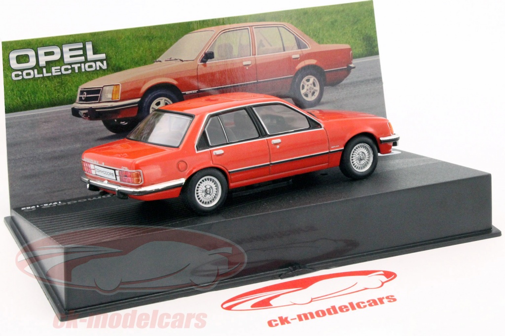 Ixo 1:43 Opel Commodore C 1978-1982 red Altaya MAG CL49 model car MAG CL49
