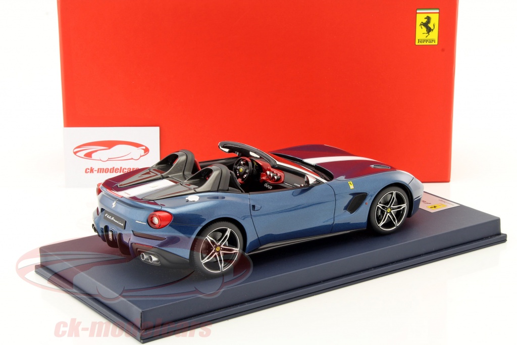 LookSmart 1:18 Ferrari F60 America nart blue LS18_10A model car LS18_10A
