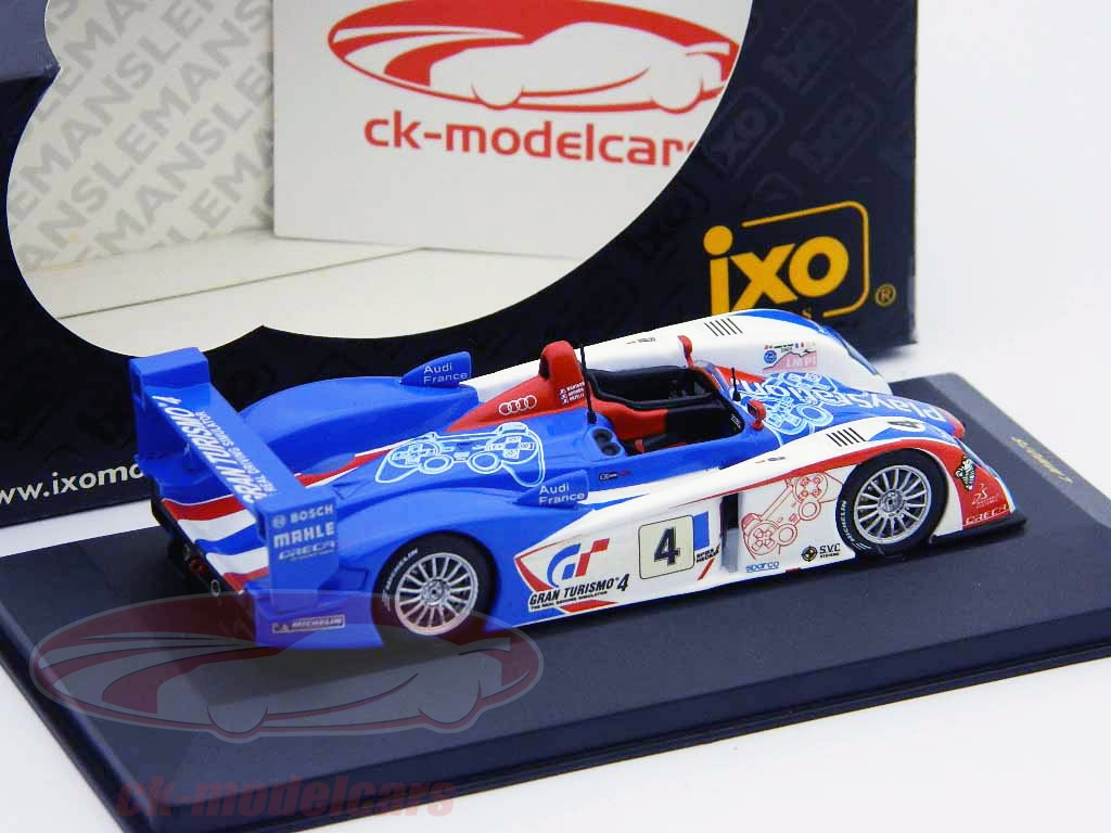 Ixo 1:43 Audi R8 Oreca Playstation #4 quatrième 24h LeMans 2005 LMM078 ...