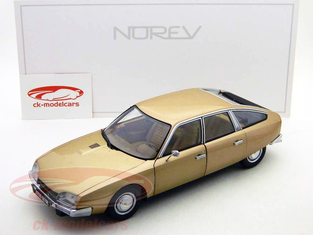 Norev 1:18 Citroen CX 2000 Sable Cendré 1974 gold metallic 181520 モデル 車 ...
