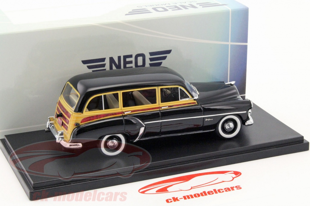 Neo 1:43 Chevrolet Deluxe Styleline Station Wagon noir NEO46435 modèle ...