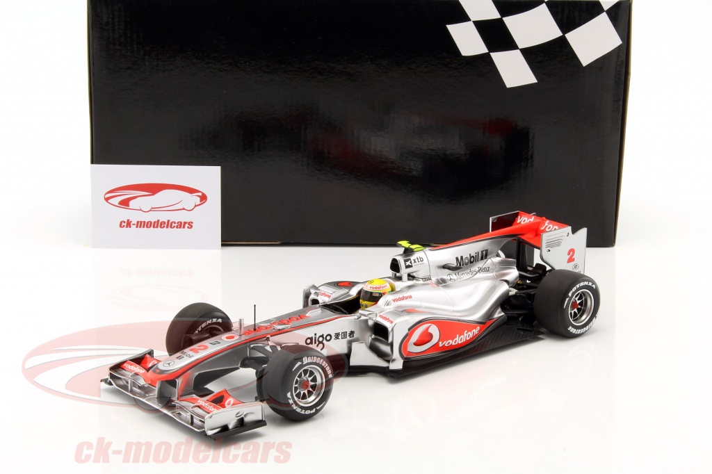 Minichamps 1:18 L. Hamilton McLaren Mercedes MP4-25 formula 1 2010 ...