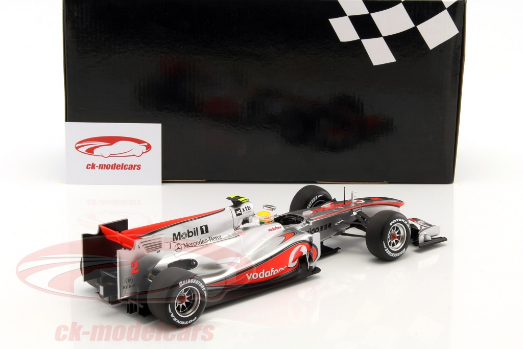 Minichamps 1:18 L. Hamilton McLaren Mercedes MP4-25 formula 1 2010 ...