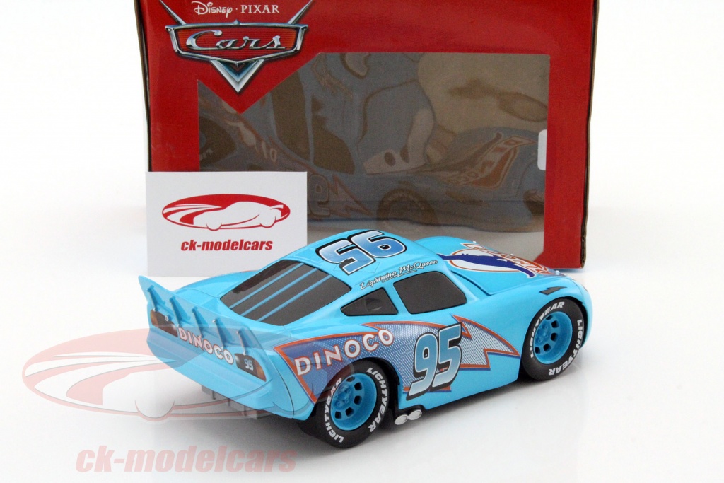 Jadatoys 1:24 Dinoco Lightning McQueen Disney Cars blue 98100 model car ...