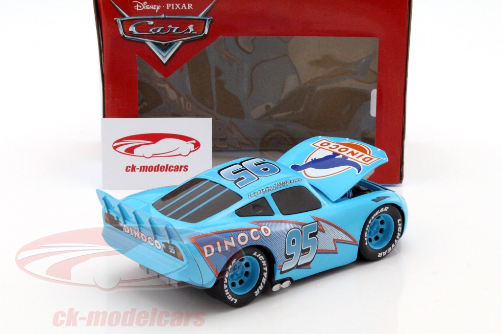Jadatoys 1:24 Dinoco Lightning McQueen Disney Cars blue 98100 model car ...