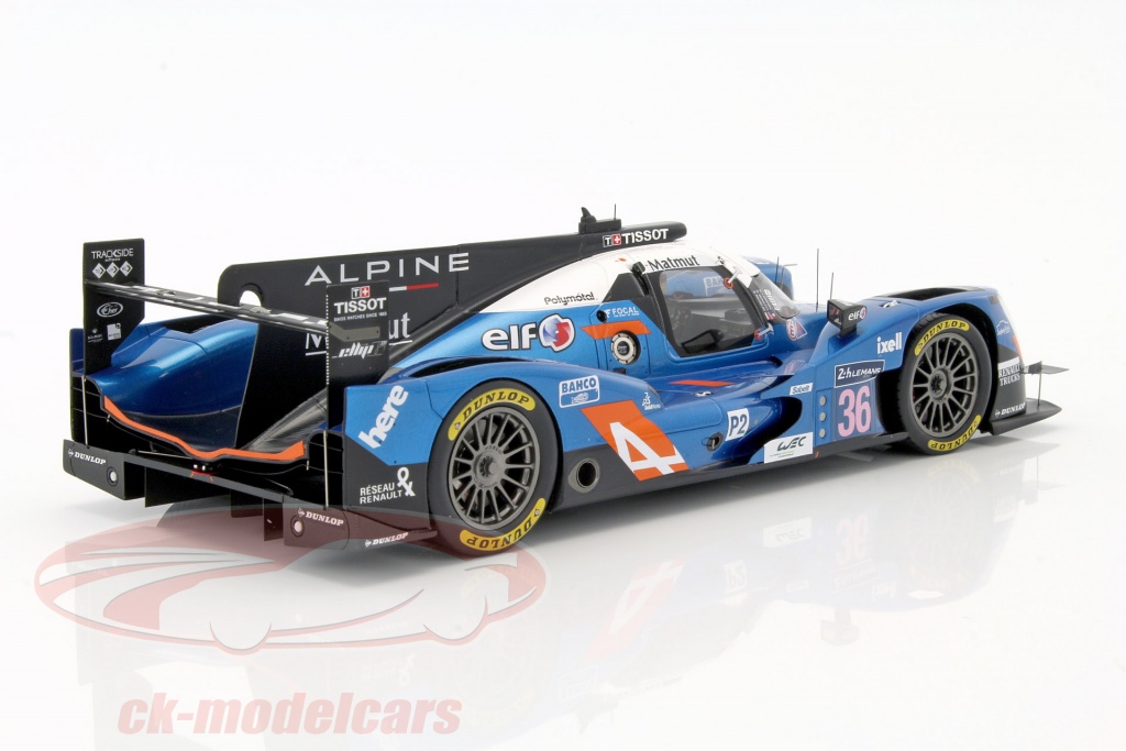 Spark 1:18 Alpine A460 #36 Class Winner LMP2 24h LeMans 2016 Lapierre ...
