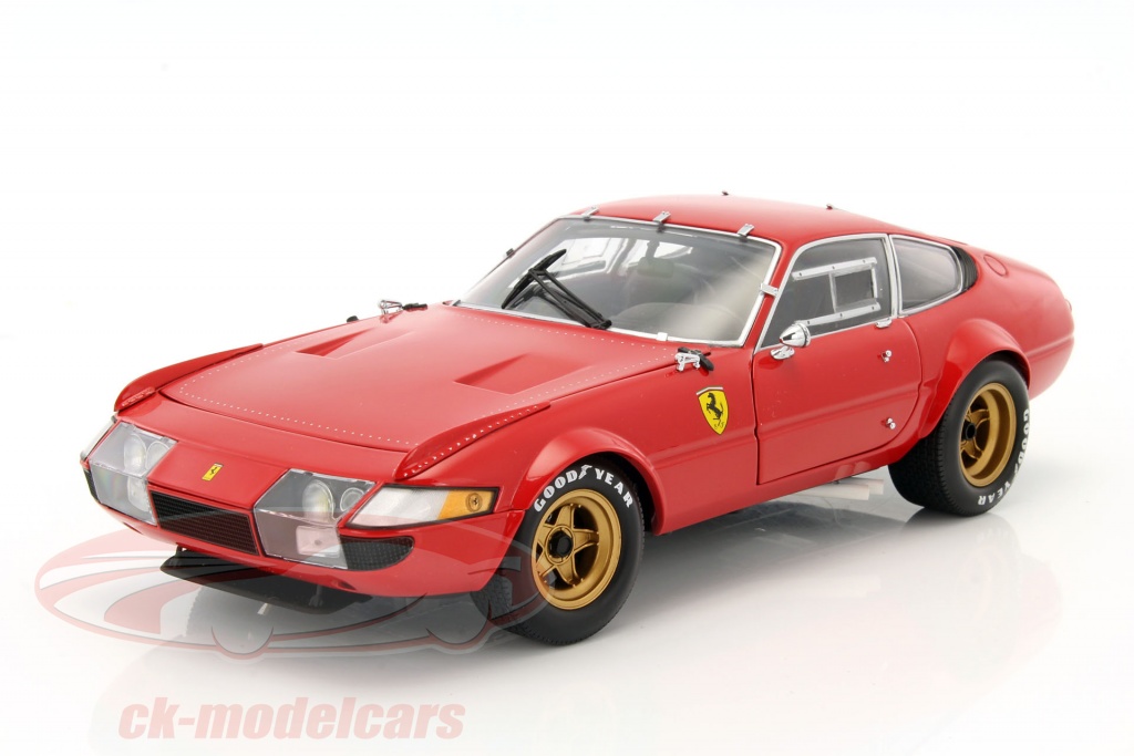 Kyosho 1:18 Ferrari 365 GTB4 Competizione rot 08163R Modellauto 08163R ...