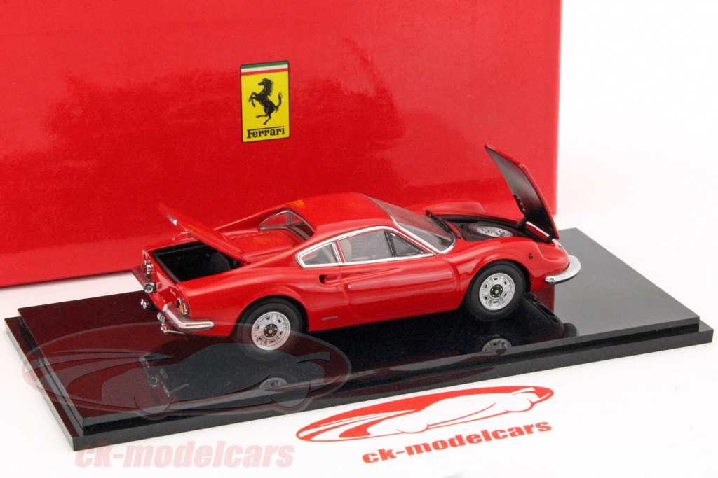 Kyosho 1:43 Ferrari Dino 246 GT vermelho / bege 05081RS modelo carro ...