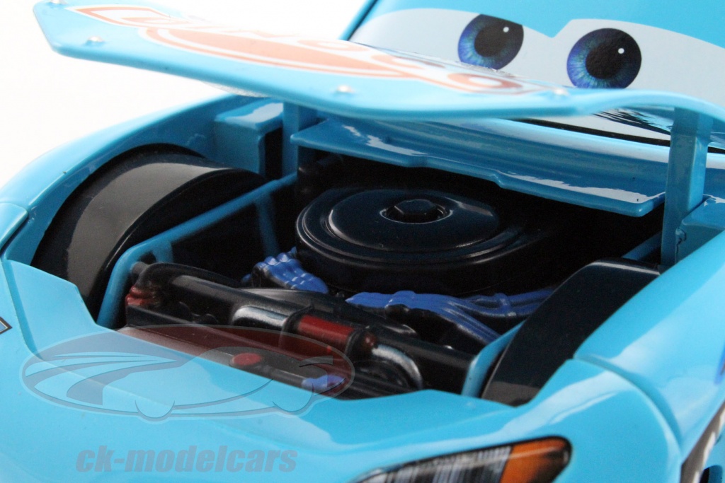 Jadatoys 1:24 Dinoco Lightning McQueen Disney Cars blue 98100 model car ...