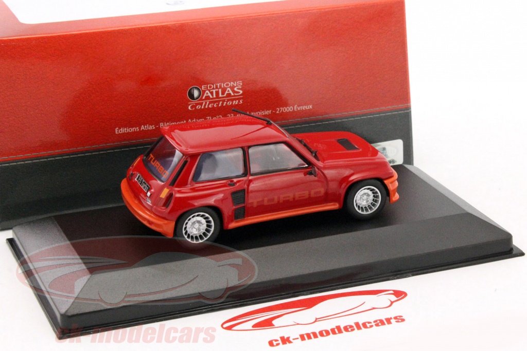 Atlas 1:43 Renault 5 Turbo year 1981 red / orange MAGHM12 / 2891012 ...