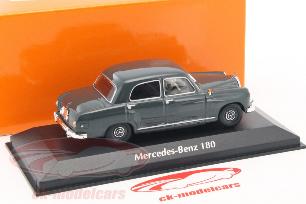 Minichamps 1:43 Mercedes-Benz 180 Ponton (W120) year 1955 gray ...