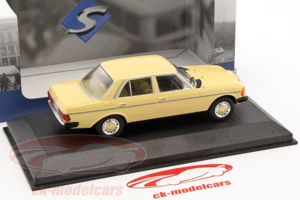 Solido 1:43 Mercedes-Benz 200D (W123) year 1976 cream S4301600 model ...