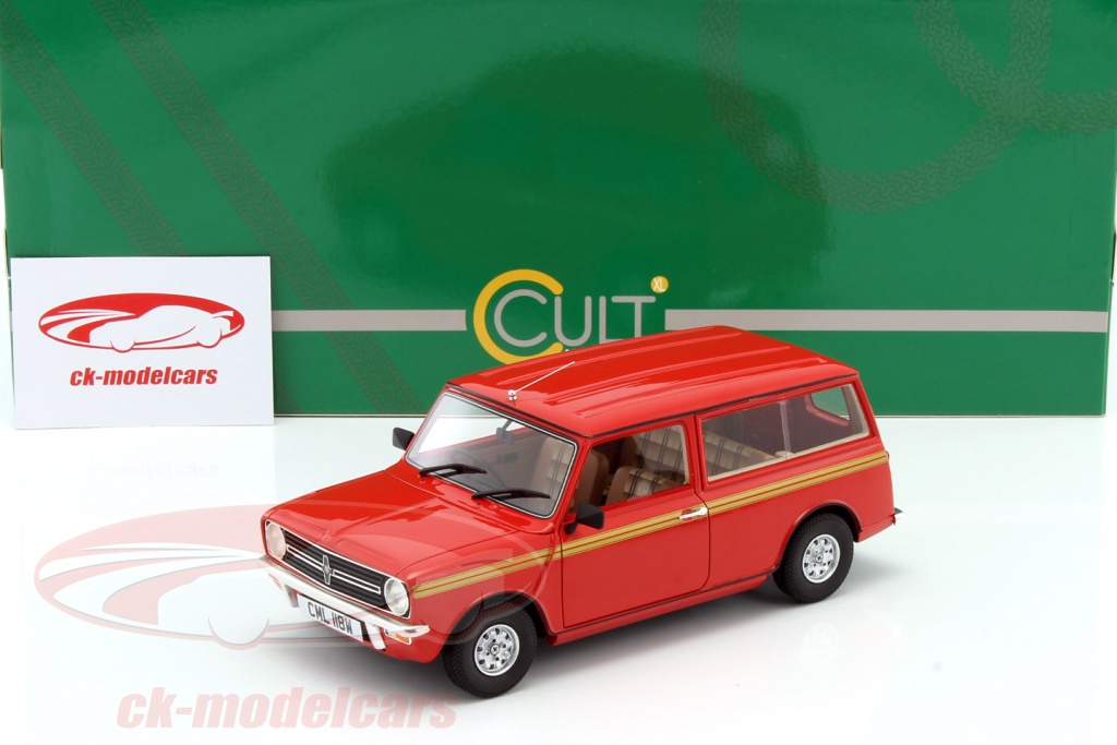 Cult Scale Models 1:18 Mini Clubman Estate year 1974 red CML018-1 model ...