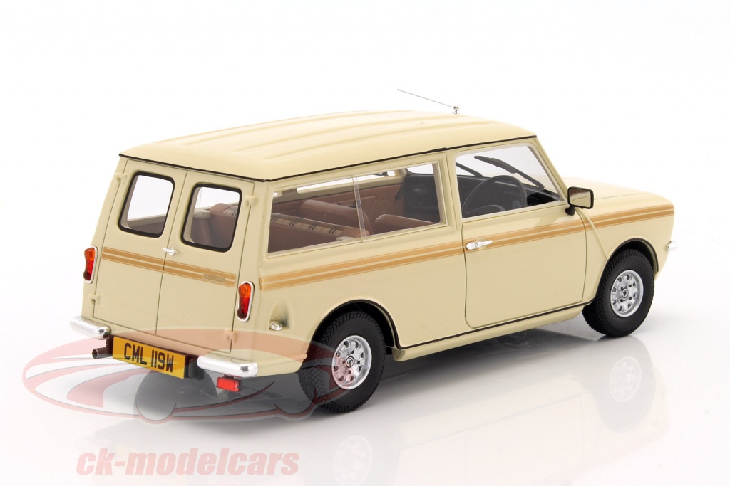 Cult Scale Models 1:18 Mini Clubman Estate Baujahr 1974 creme weiß ...