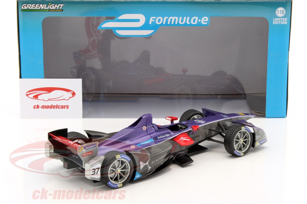Greenlight 1:18 Jose María Lopez Virgin DSV-02 #37 formula E 2016/17 ...