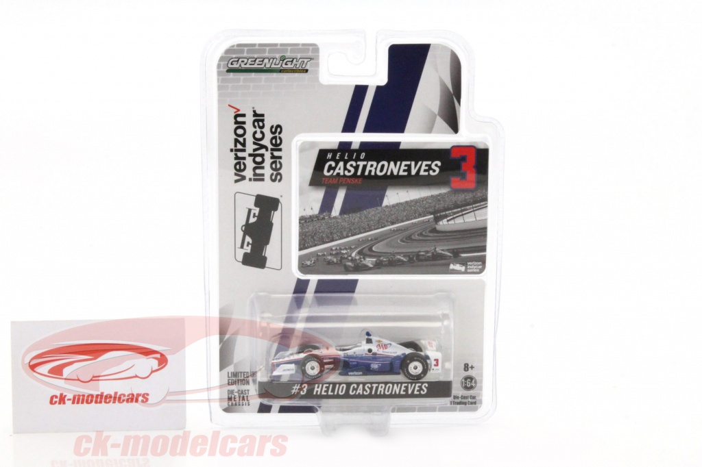 Greenlight 1:64 Helio Castroneves Chevrolet #3 IndyCar Series 2017 ...