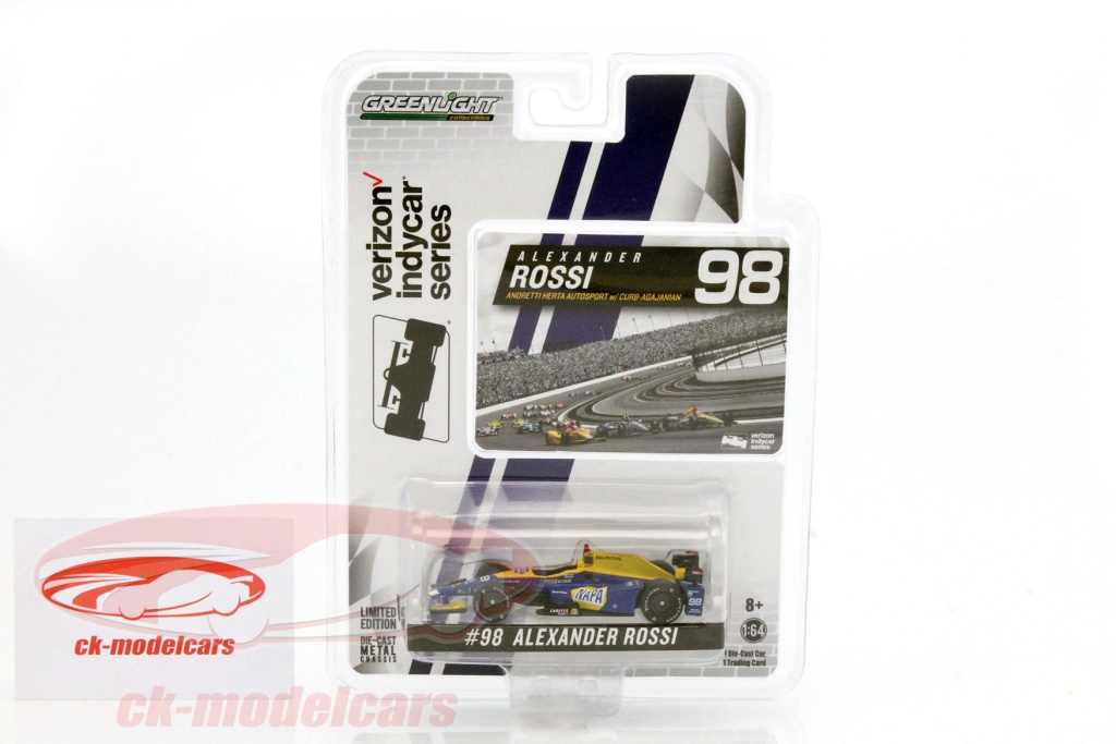 Greenlight 1:64 Alexander Rossi Honda #98 IndyCar Series 2017 10789 ...