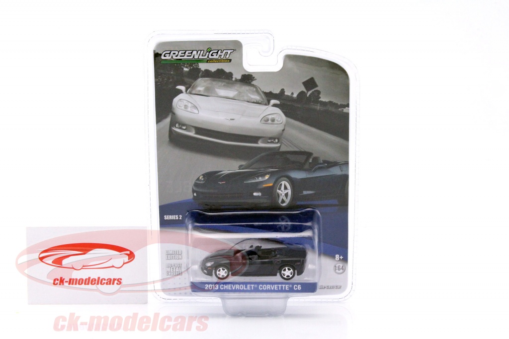 Greenlight 1:64 Chevrolet Corvette C6 Construction year 2013 dark ...