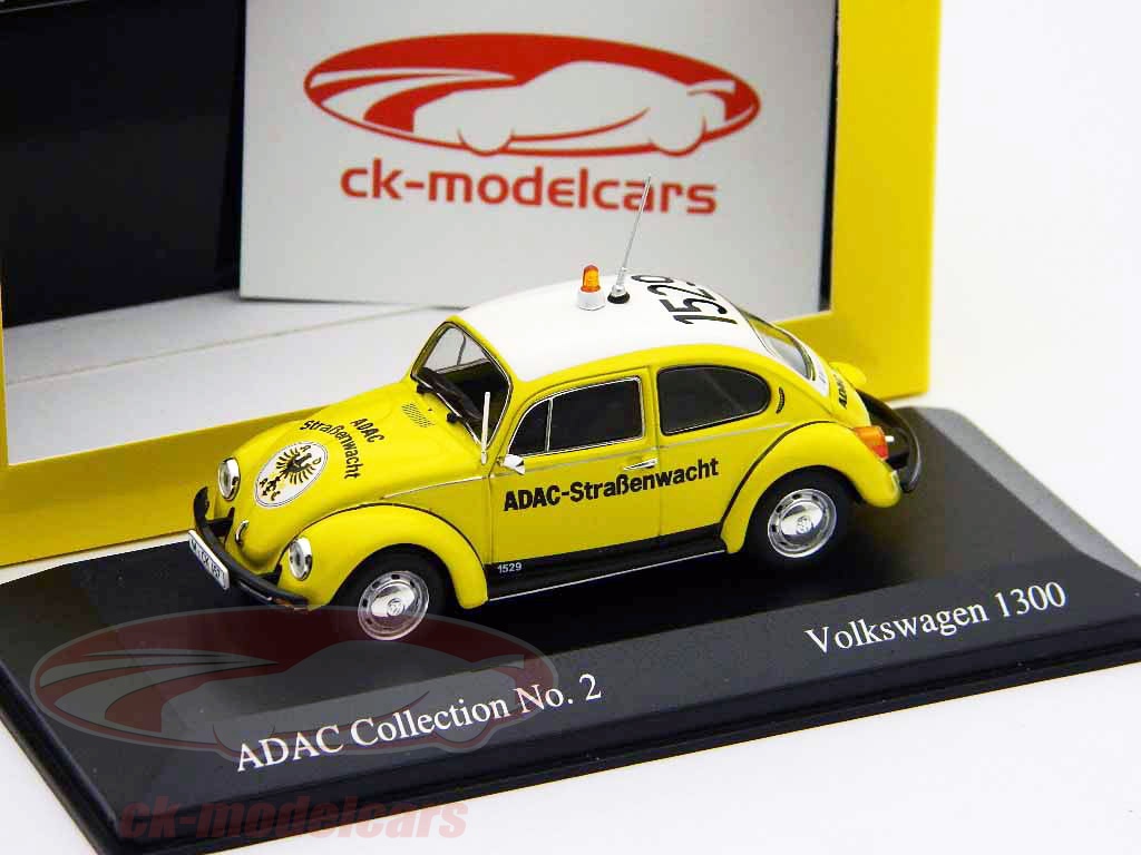 Minichamps 1:43 VW Käfer (1300) Bj. 1983 ADAC-Straßenwacht 400057196 ...
