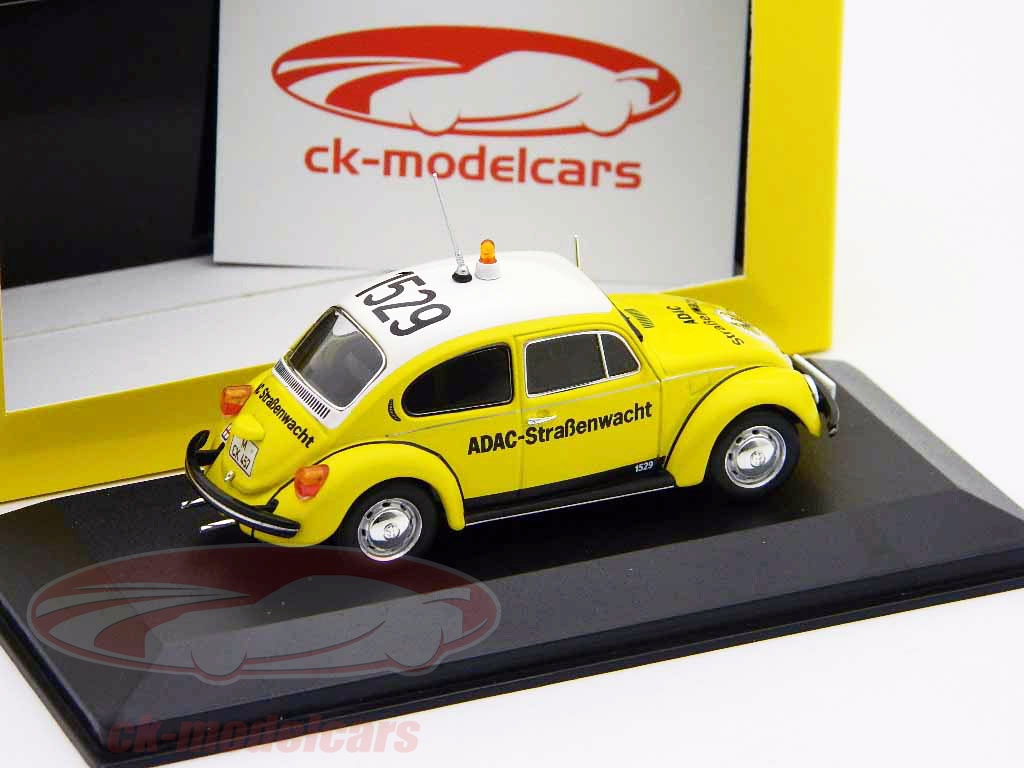 Minichamps 1:43 VW Käfer (1300) Bj. 1983 ADAC-Straßenwacht 400057196 ...