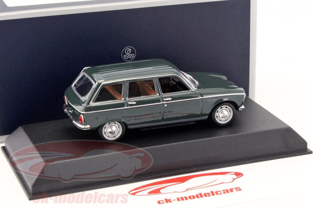 Norev 1:43 Peugeot 204 Break 建造年份 1969 古董 绿 472450 模型 汽车 472450 ...
