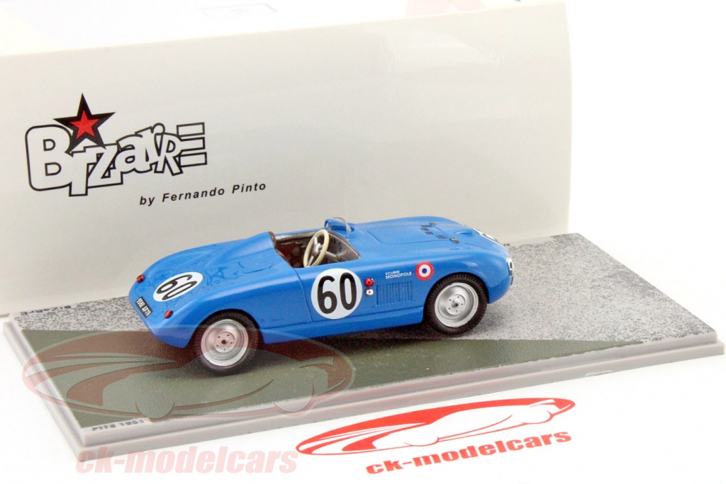 Spark 1:43 Monopole X84 Sport #60 24h LeMans 1952 Bizarre BZ469 ...