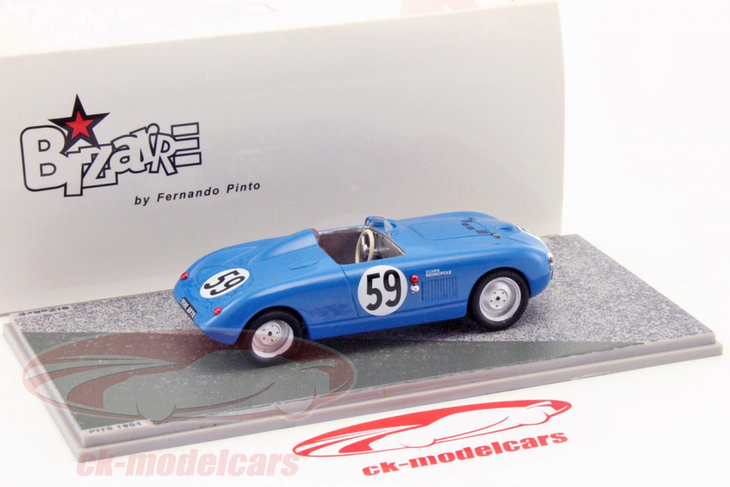 Spark 1:43 Panhard X84 #59 24h LeMans 1952 Savoye, Lienard Bizarre ...
