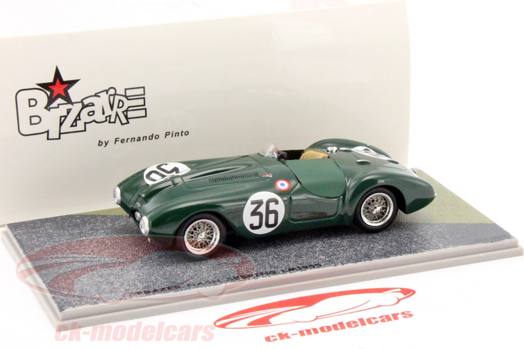 Spark 1:43 Frazer Nash Sebring #36 24h LeMans 1955 Vard, Odlum Bizarre ...