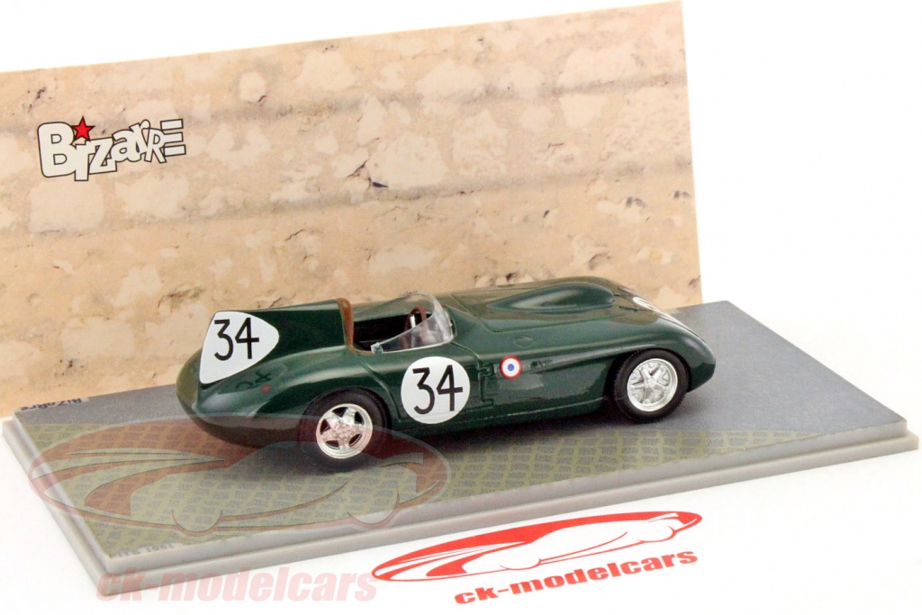 Spark 1:43 Bristol 450C #34 24h LeMans 1955 Wilson, Mayers Bizarre ...