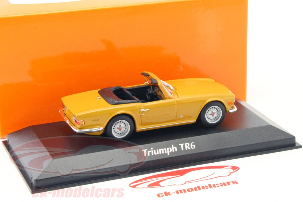 Minichamps 1:43 Triumph TR6 Baujahr 1968 orange 940132571 Modellauto 940132571 4012138142893