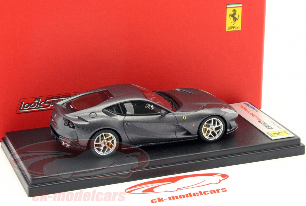 LookSmart 1:43 Ferrari 812 Superfast matt gray LS467B model car LS467B