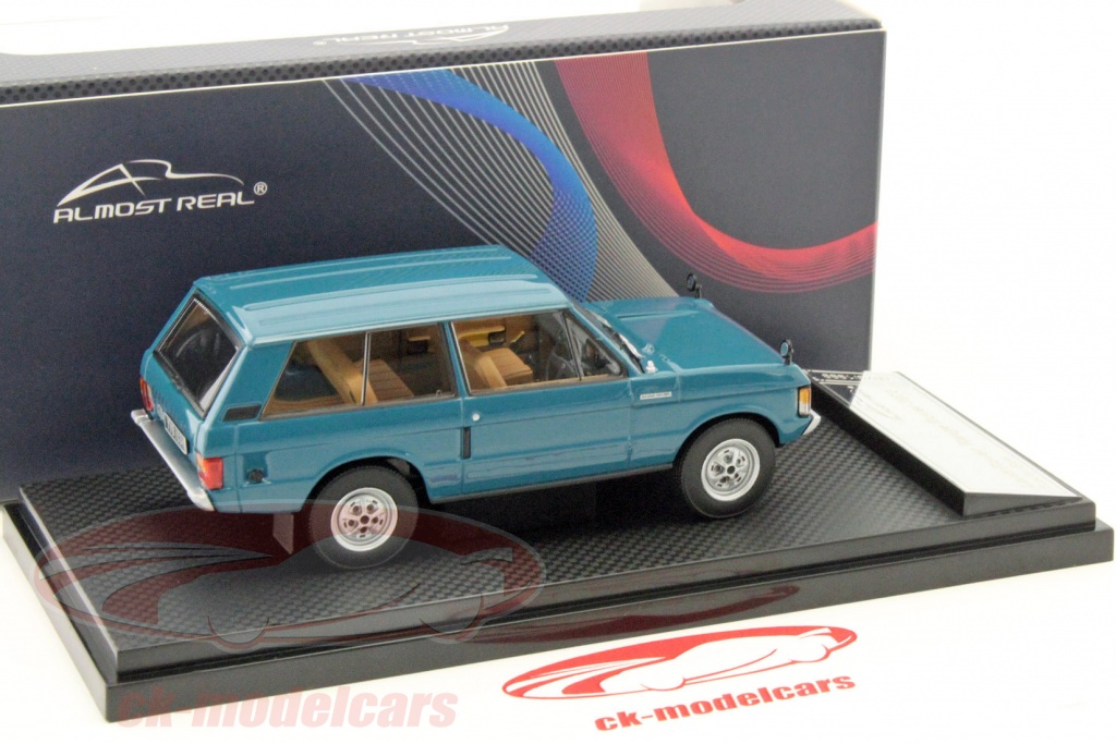 Almost Real 1:43 Land Rover Range Rover year 1970 tuscan blue 410101 ...