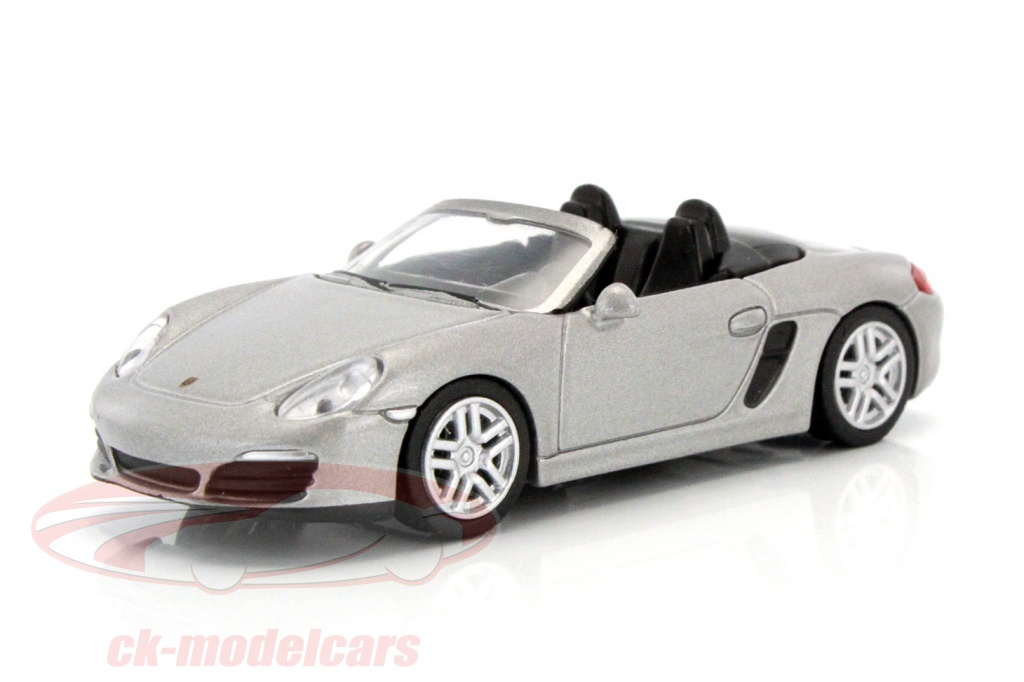 Schuco 1:64 Porsche Boxster S 918 (981) 銀 メタリック 452011100 モデル 車 ...