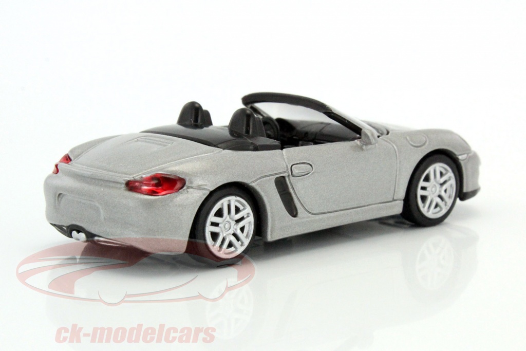 Schuco 1:64 Porsche Boxster S 918 (981) 銀 メタリック 452011100 モデル 車 ...