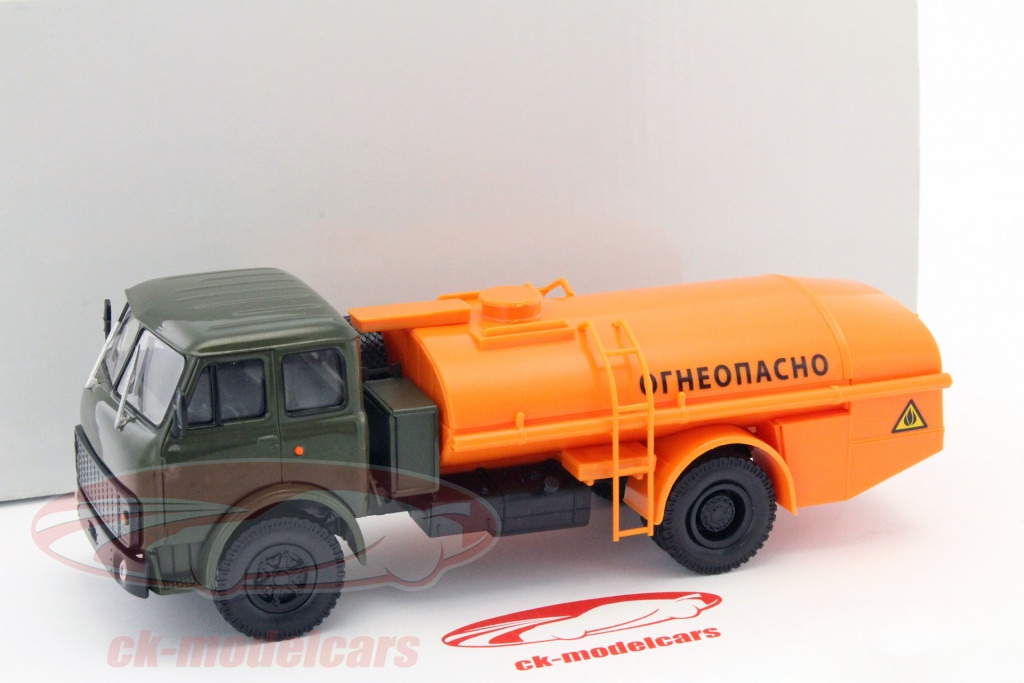 Special C 1:43 MAZ 5334 TZ-7,5 dark olive / orange .-81 SPC223437 model ...