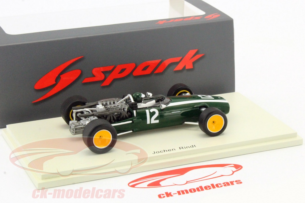 Spark 1:43 Jochen Rindt Cooper T81B #12 Holland GP formula 1 1967 S4806 ...