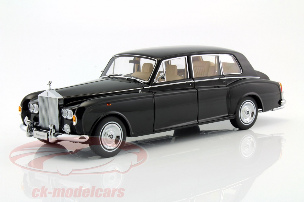 Kyosho 1:18 Rolls Royce Phantom VI negro 08905BK modelo coche 08905BK ...