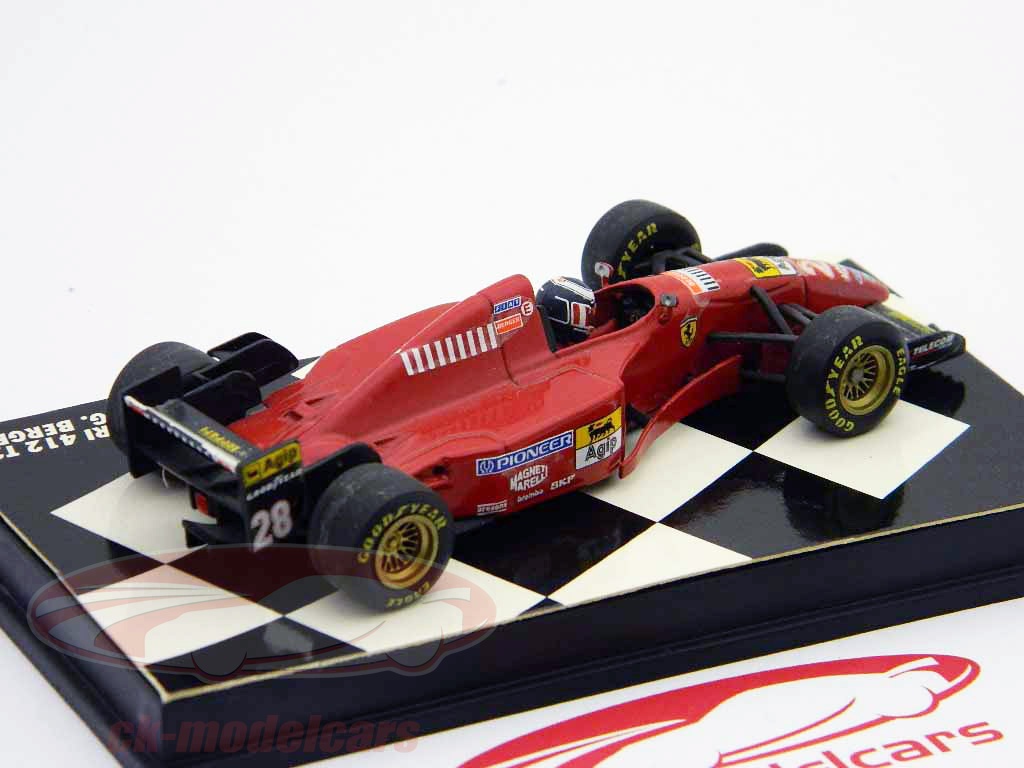 Minichamps 1:43 G. Berger Ferrari 412 T2 Formel 1 1995 CK999472 Modellauto CK999472