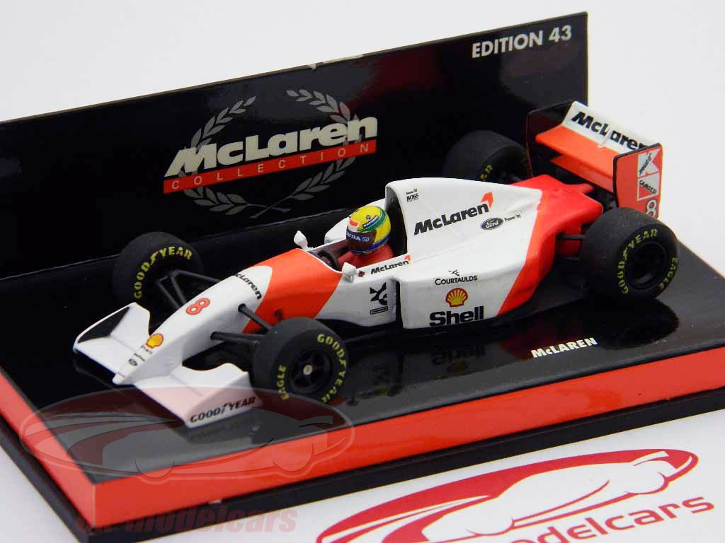 Onyx 1:43 Ayrton Senna McLaren Honda MP4-7 Formula 1 1992 CK999470 modelo carro CK999470