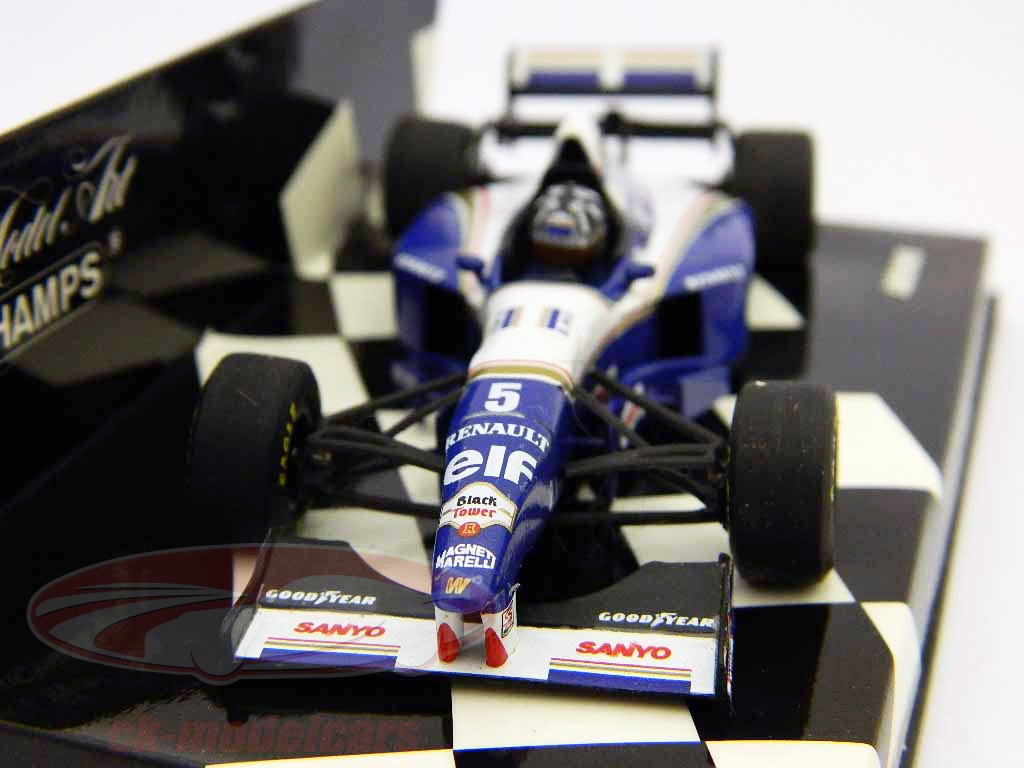 Minichamps 1:43 D. Hill Williams FW17 formula one 1995 model car ...