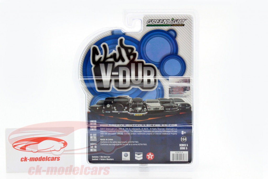 Greenlight 1:64 Volkswagen VW T2 double cab Pick-up Ladder Truck year ...