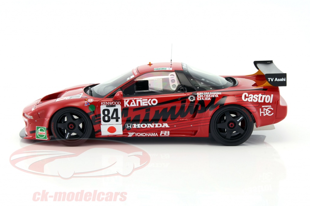 True Scale 1:18 Honda NSX GT2 #84 勝者 GT2 Class 24h LeMans 1995 Tsuchiya ...
