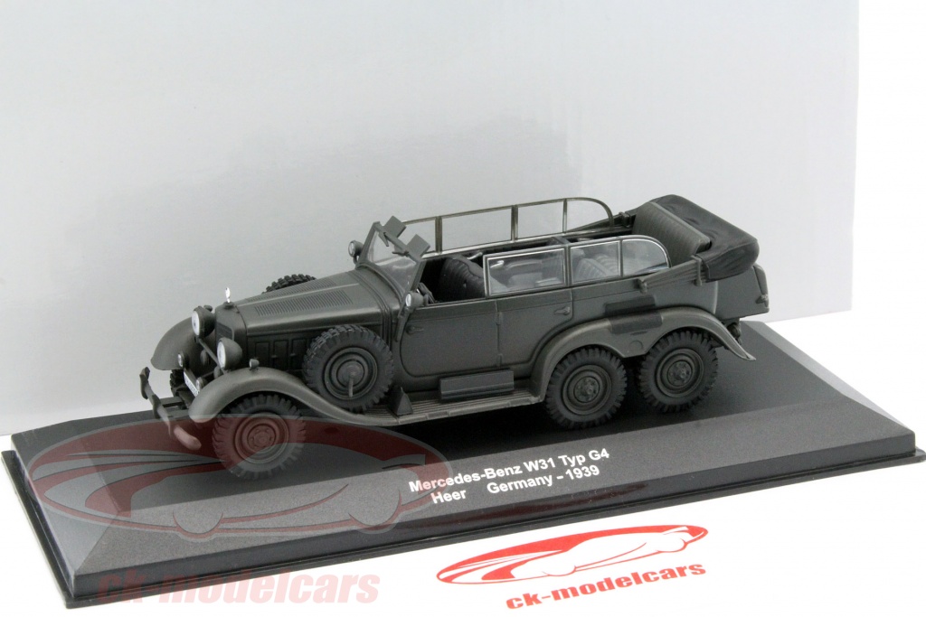 Altaya 1:43 Mercedes-Benz W31 Typ G4 army Wehrmacht WW II. 1939 MAG ...