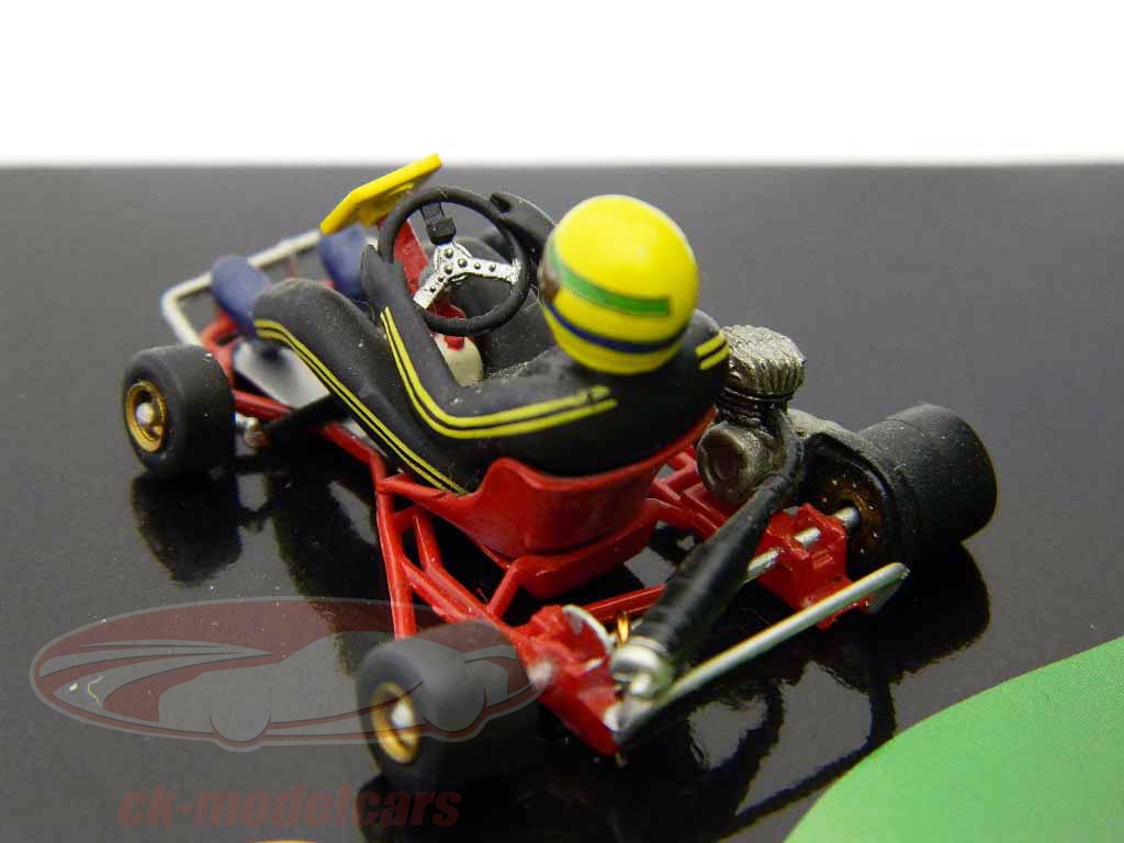 Minichamps 1:43 A. Senna 2-kart models set 1980 + 1993 CK999486 model ...