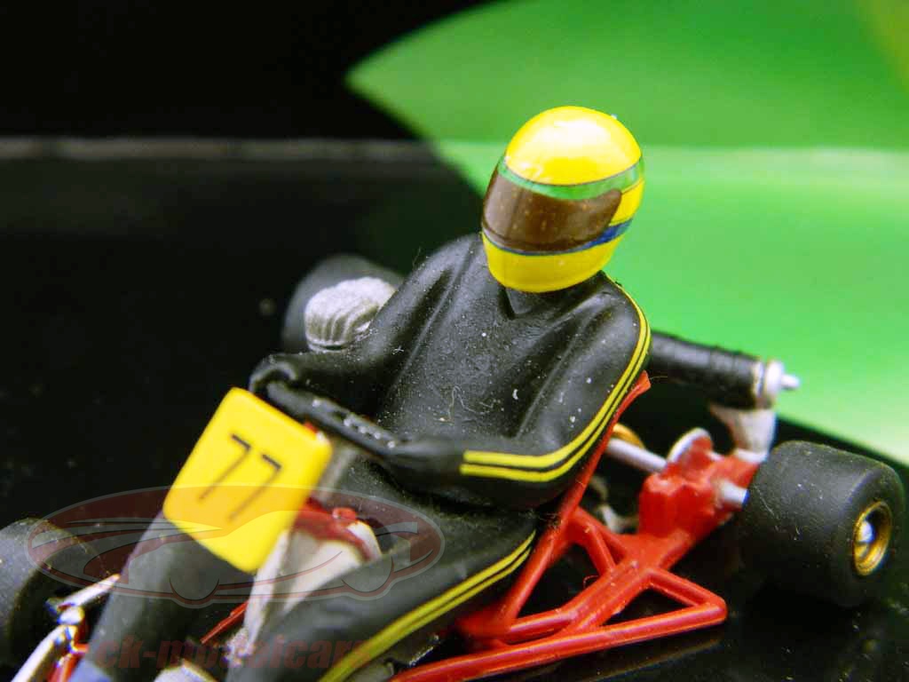 Minichamps 1:43 A. Senna 2-kart models set 1980 + 1993 CK999486 model ...