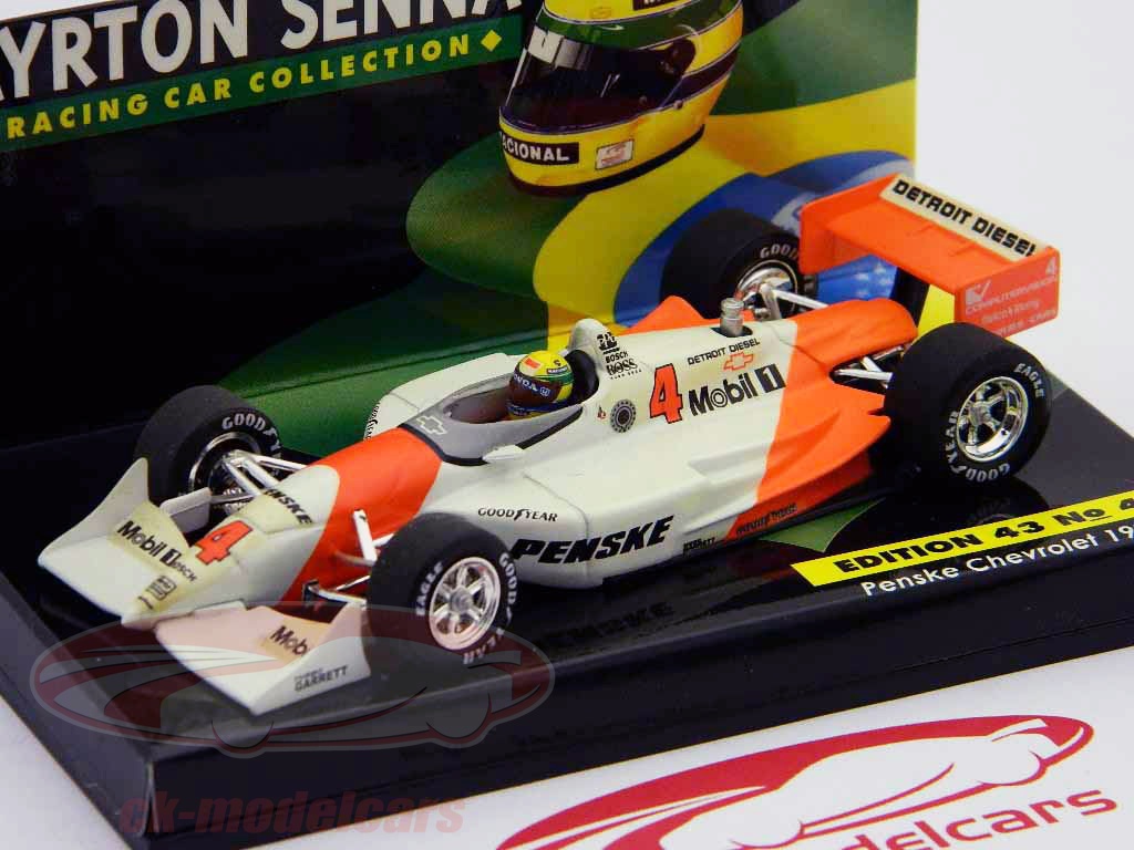 Minichamps 1:43 A. Senna Penske Chevrolet formula one 1993 CK999487 ...