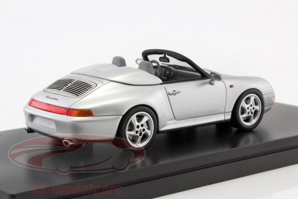 Schuco 1:43 Porsche 911 (993) Speedster silver 450891800 model car ...